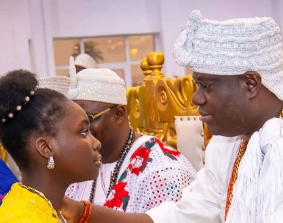 Ooni’s Palace Mark's Birthday Of His Daughter Princess Adewamiwa ...