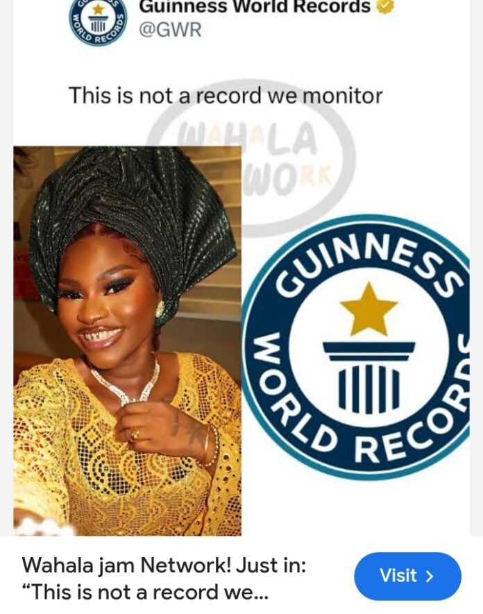 Guinness Responds To Nigerian Lady's Plan To Set Record Of Sex With 100 Men In 1 Hour - TheNewsGiant
